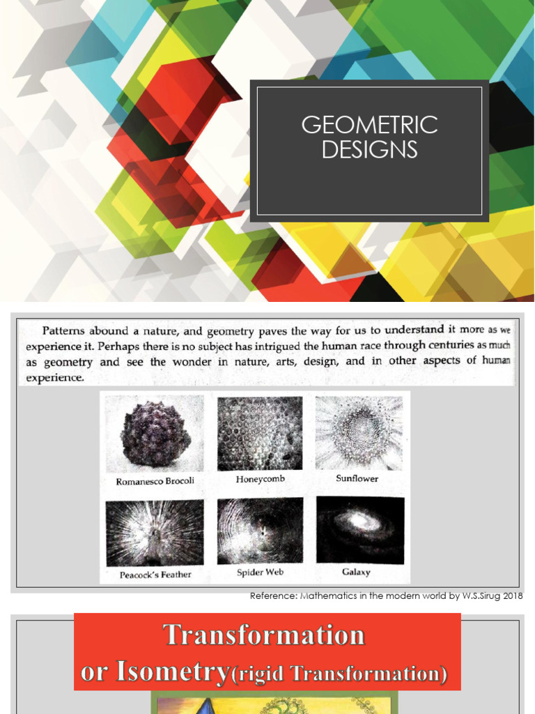 1-5 Geometric Designs | PDF | Shape | Geometry
