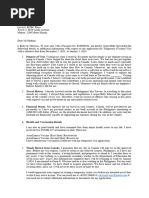Letter To IRCC by Invitor | PDF