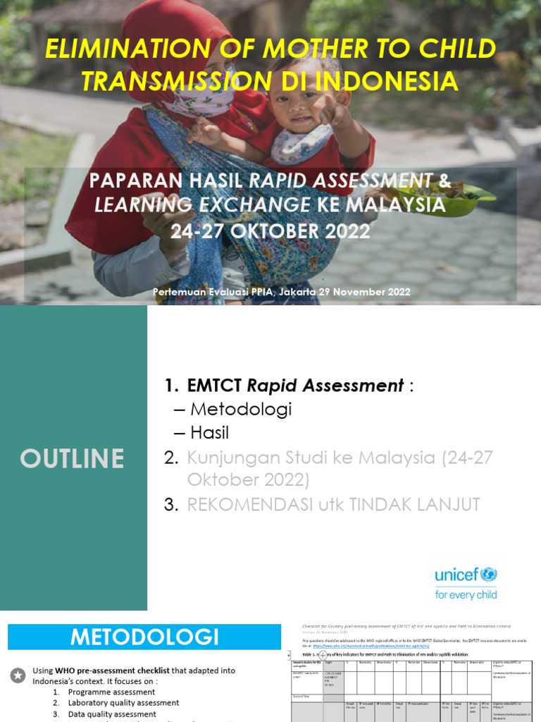 Hasil Penilaian EMTCT di Indonesia 2022 | PDF