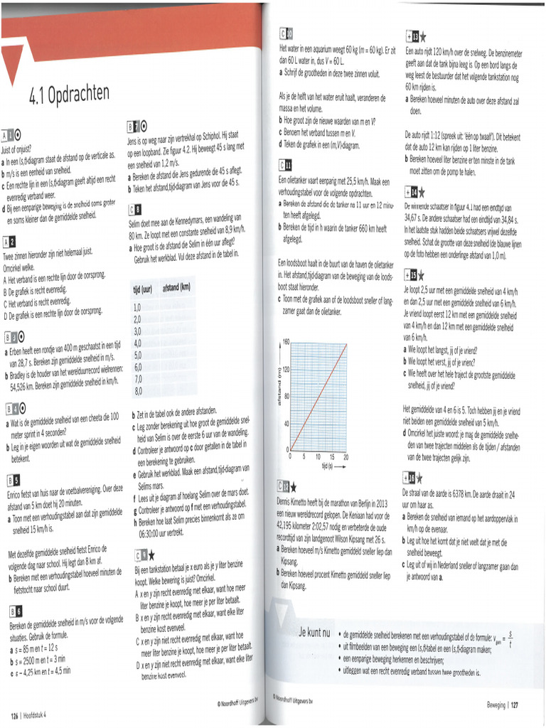 Beweging Boek Klas 2 1 | PDF