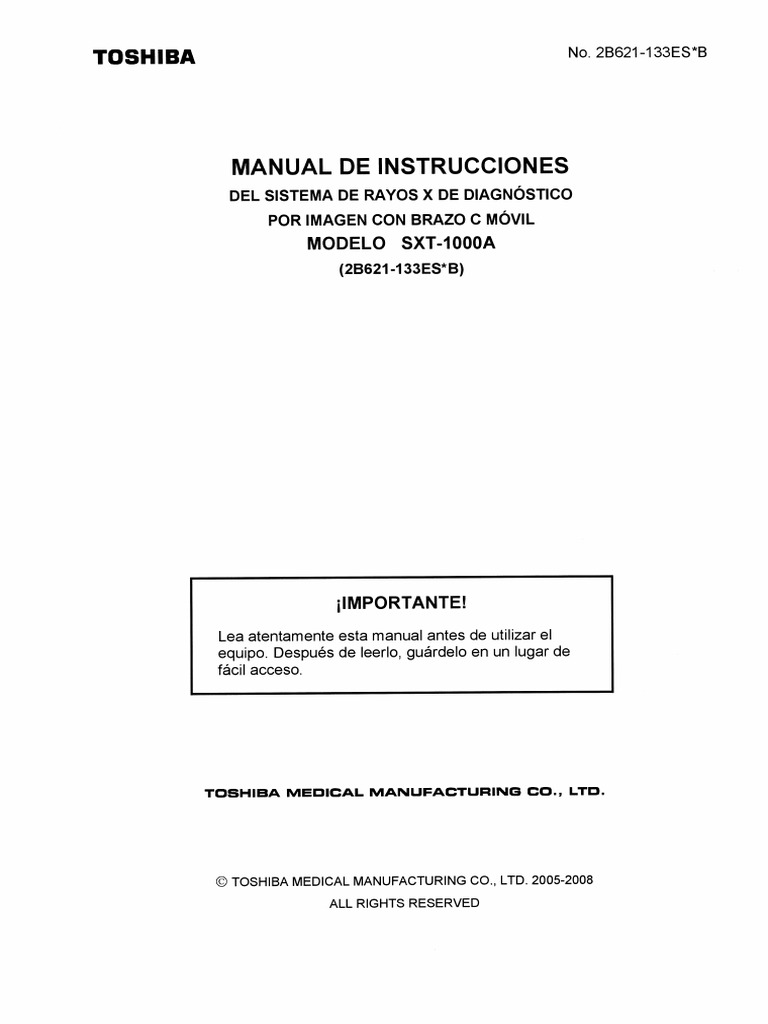 Manual de Operación | PDF