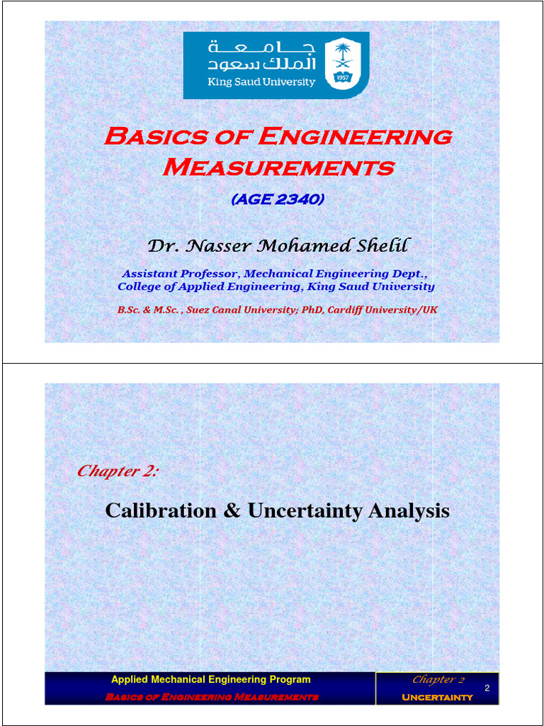 Measurements 02 Uncertainty | PDF | Standard Deviation | Accuracy And Precision
