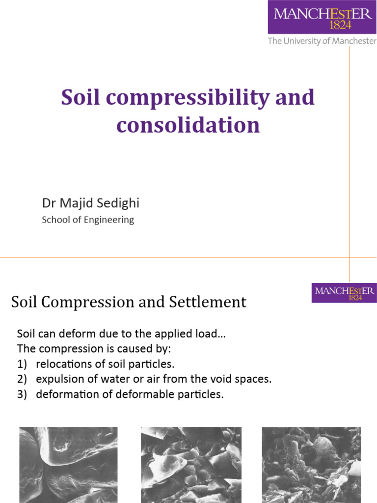 Soil Consolidation - R1 | PDF | Young's Modulus | Soil Science