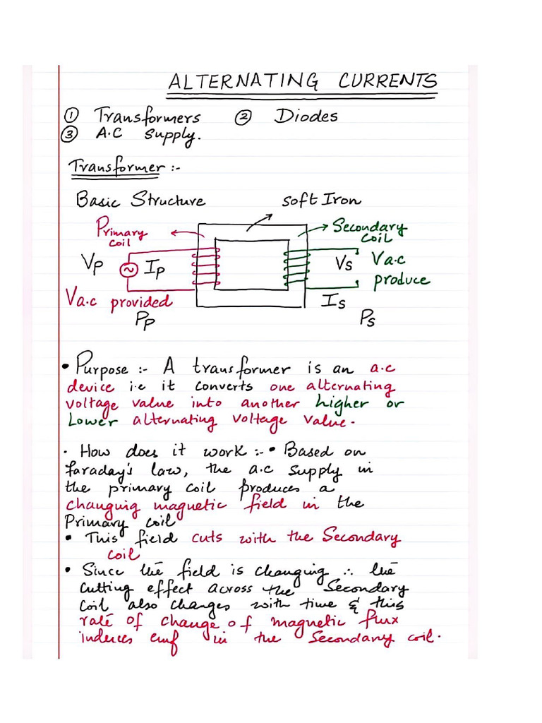 9 Alternating Currents | PDF