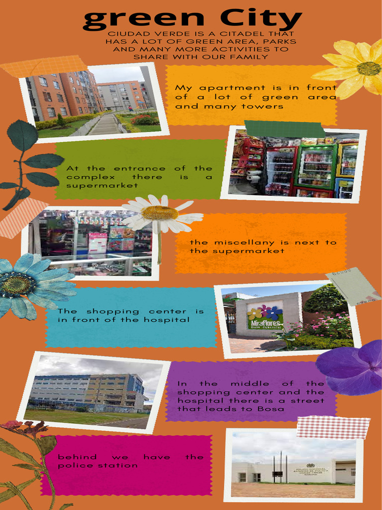 Infografía de Su Vecindario. AA1-EV01 | PDF