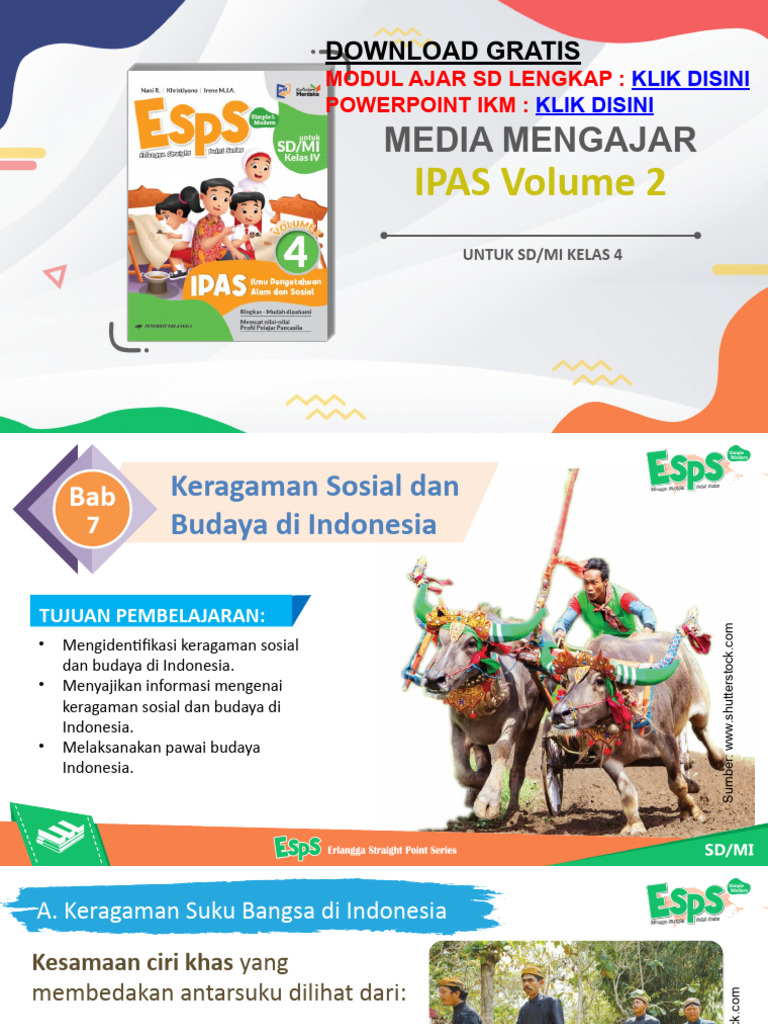 Bab 7 Keragaman Sosial Dan Budaya Di Indonesia | PDF