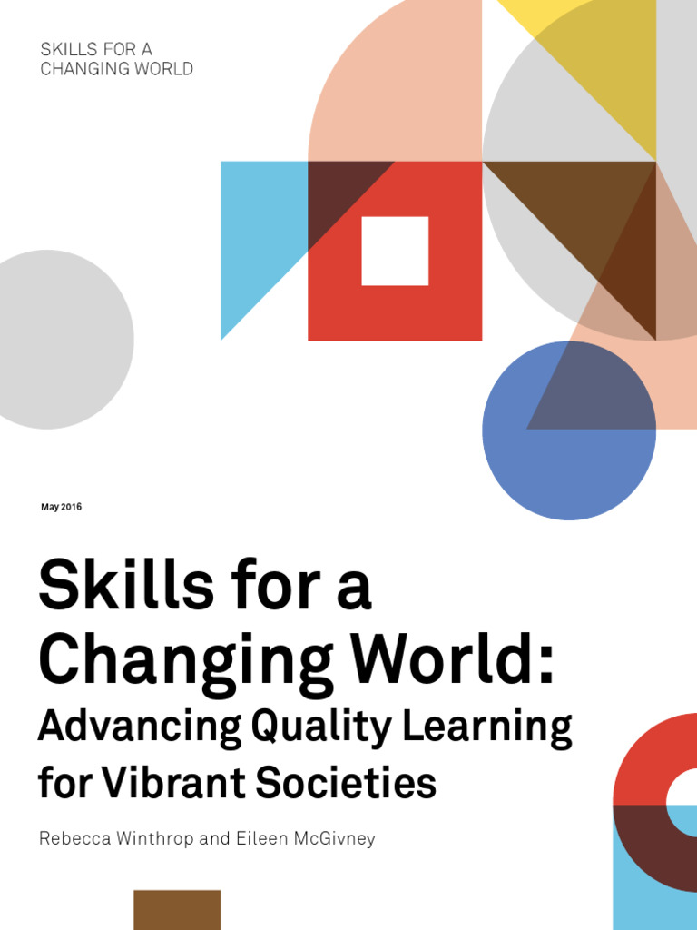 Global 20160809 Skills For A Changing World | PDF | Climate Change ...