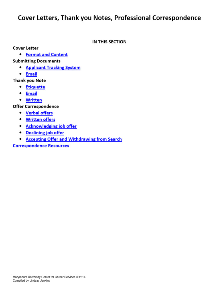 Cover Letters - Guidelines & Tips | PDF | Proofreading | Employment