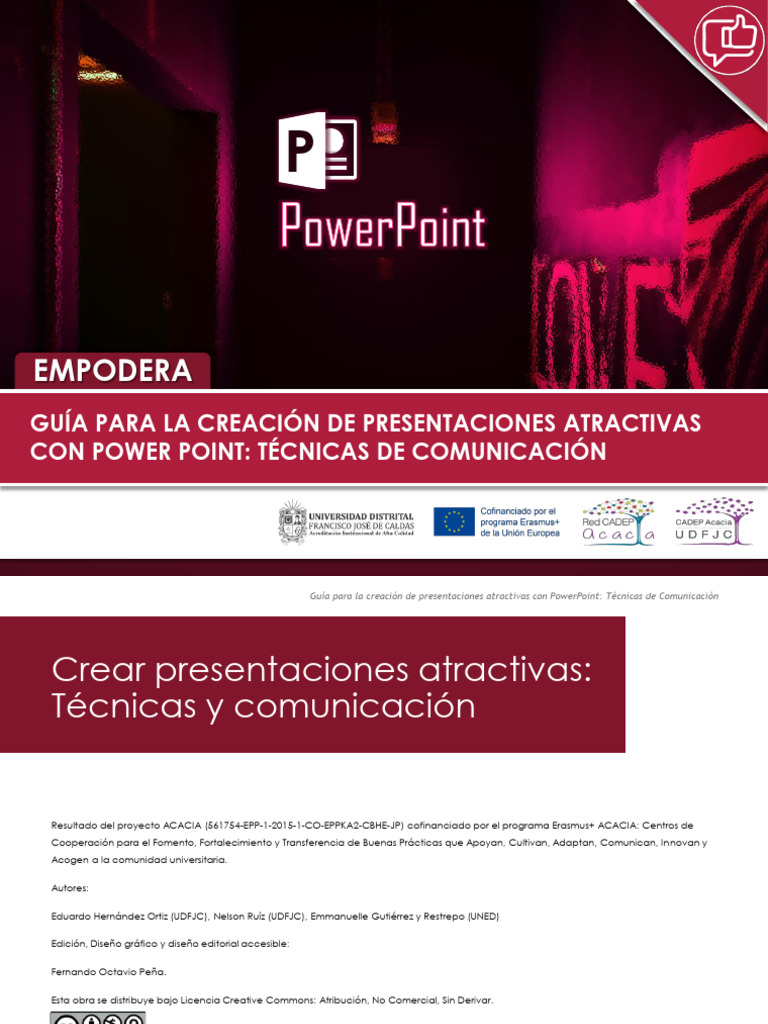 Guía de Presentaciones Atractivas y Accesibles | PDF | Microsoft PowerPoint | Comportamiento