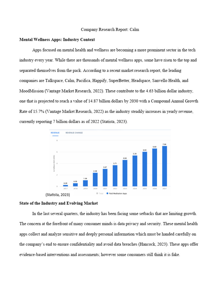 Research Report | PDF | Mobile App | Mental Health