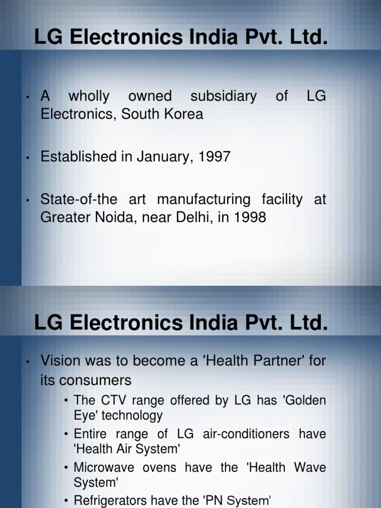 LG Electronics India: Greater Noida Overview | PDF | Warehouse | Logistics