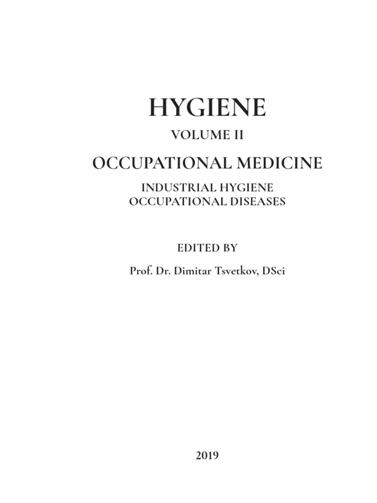 Occupational Medicine and Hygiene Insights | PDF | Pharmacology | Medicine