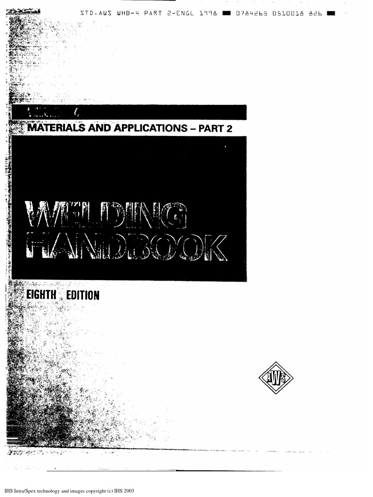 AWS Welding Handbook - V 4 Parte 2 | PDF