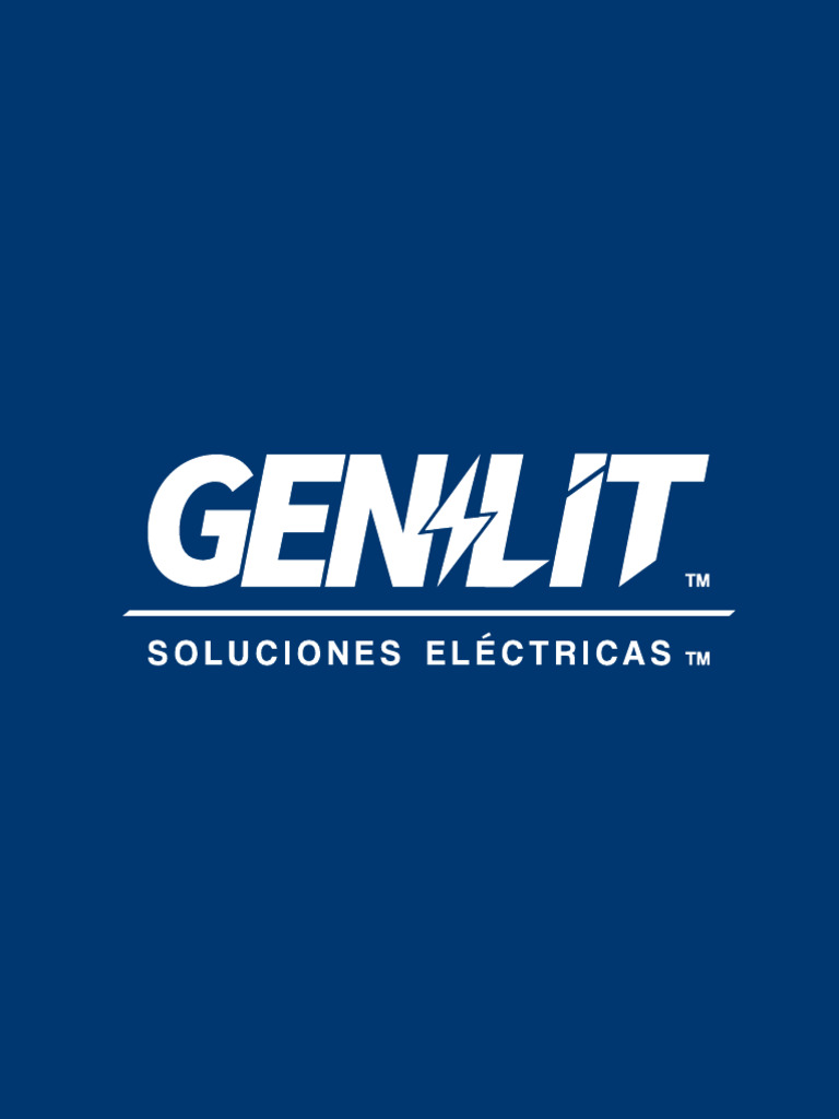 Genlit | PDF | Electricidad | Materiales de construcción