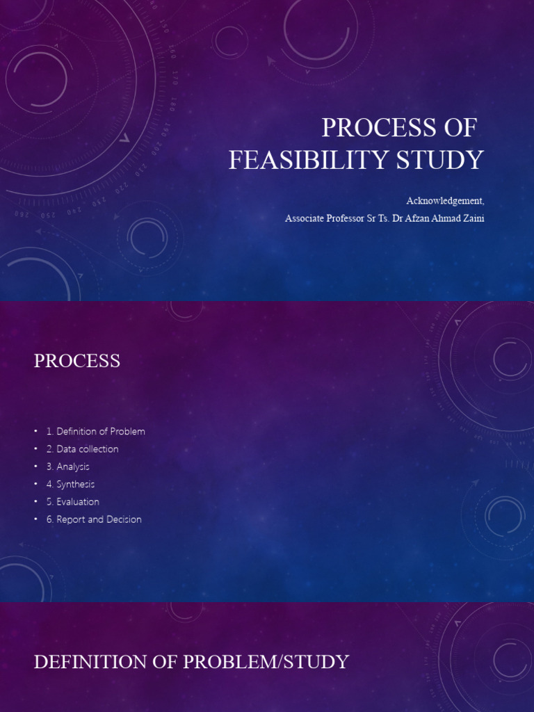 3 Process of Feasibility Study | PDF | Net Present Value | Internal Rate Of Return
