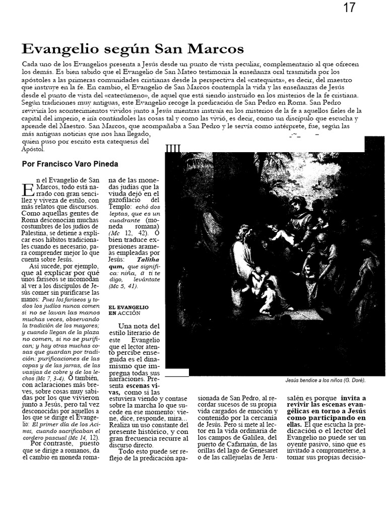 17 San Marcos | PDF | Jesús | Evangelio de Marcos
