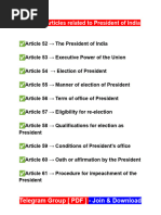 All Amendments in Indian Constitution PDF | PDF