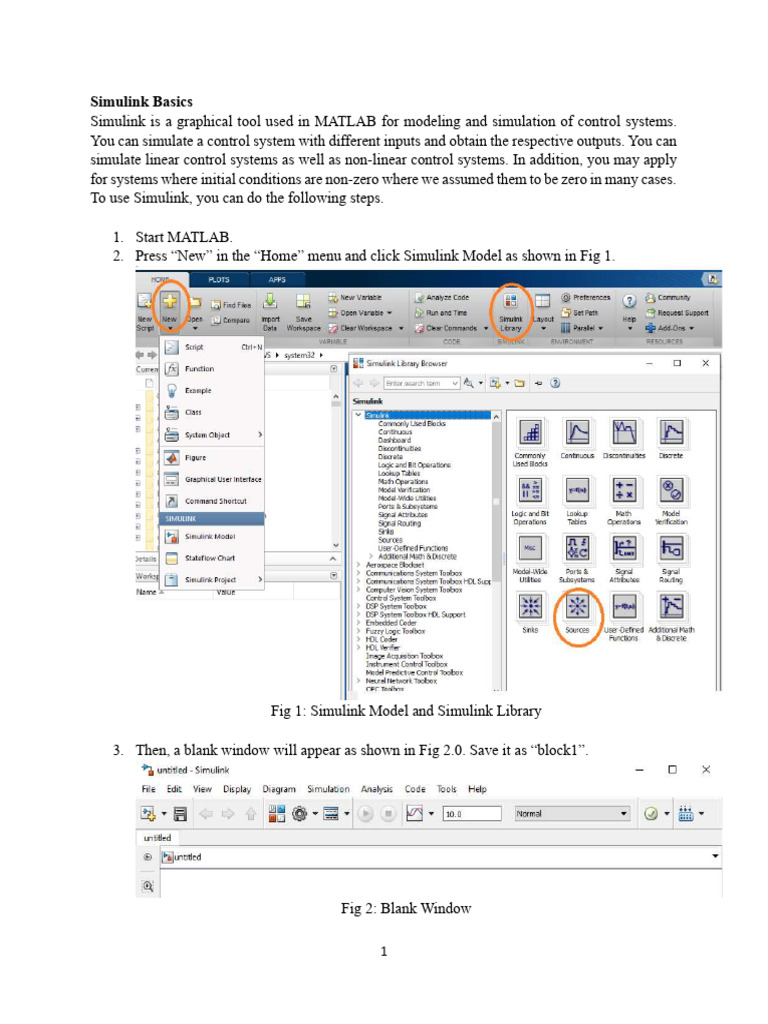 Simulink Basics | PDF | Parameter (Computer Programming) | Matlab Simulink Basics | PDF | Parameter (Computer Programming) | Matlab
