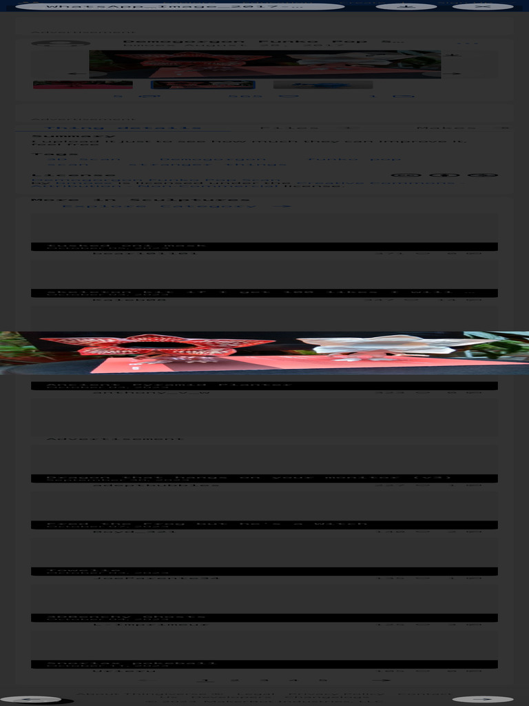 Demogorgon Funko Pop Scan by Bmoex - Thingiverse | PDF