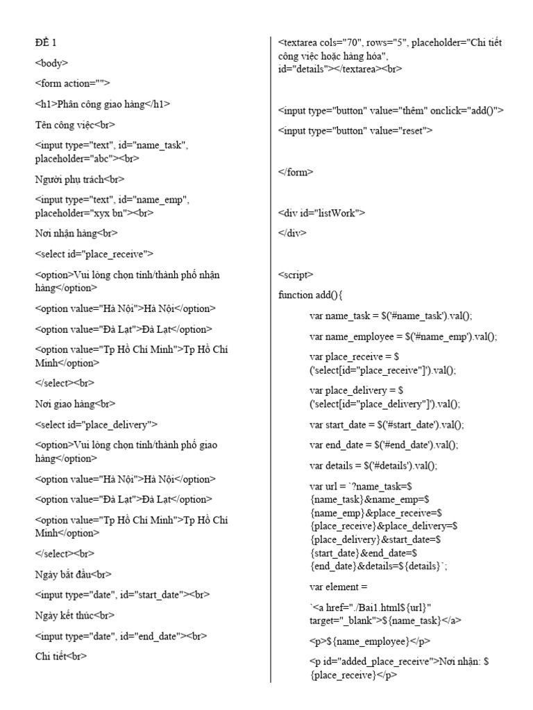 Tai Lieu Thi GK | PDF