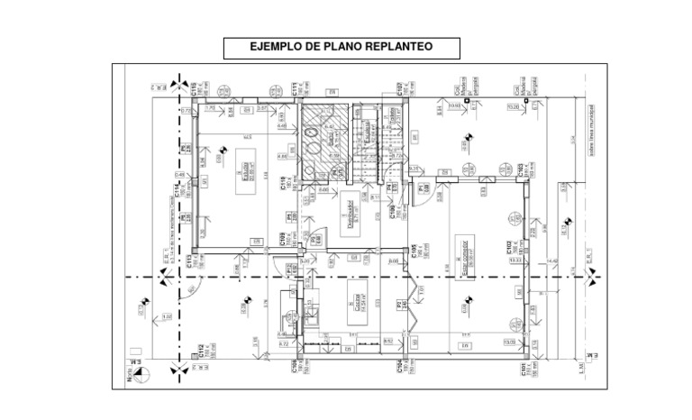 Plano Replanteo | PDF