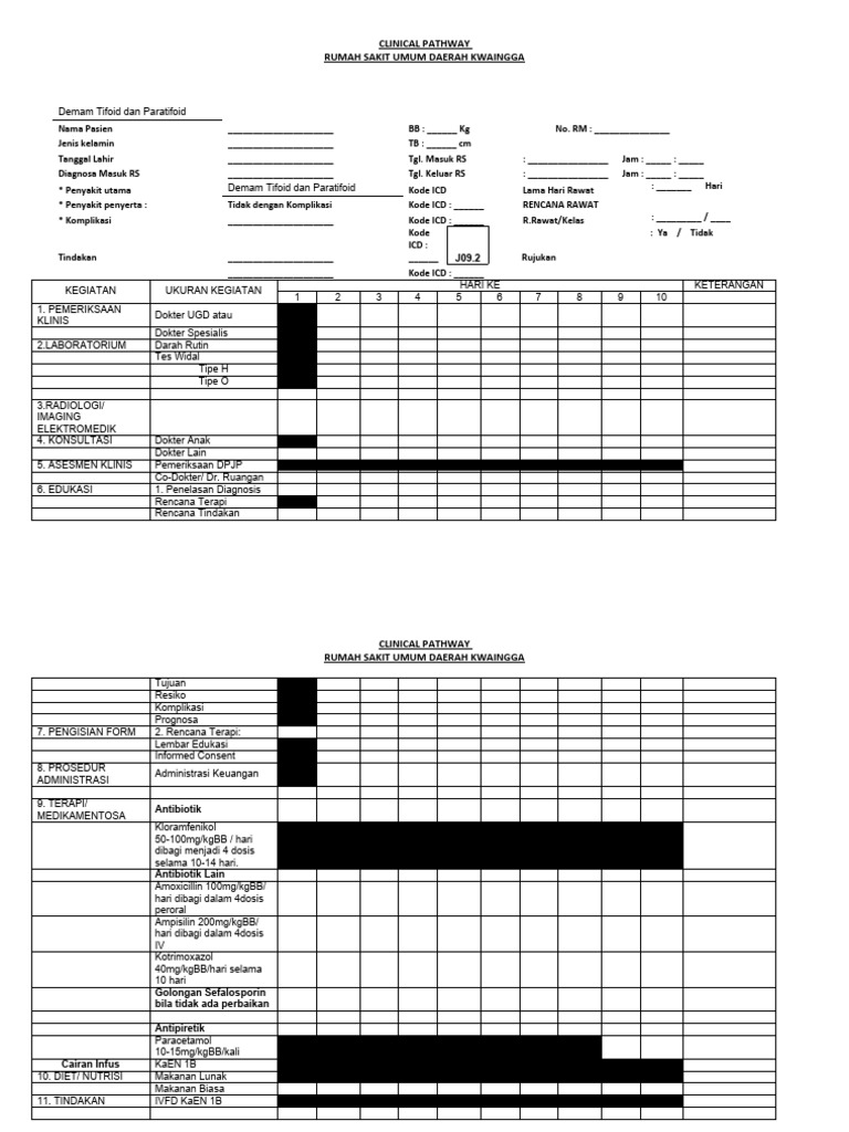 Clinical Pathway Rsud | PDF