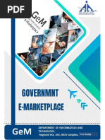 GeM Handbook | PDF | Procurement | Audit