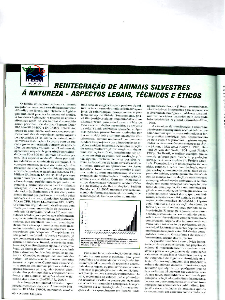 Reintegracao de Animais Revta NC Ano14 n.81 Mai - Jun2011 | PDF