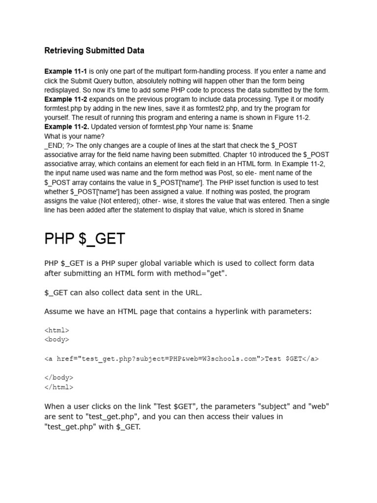 UNIT 4 - Ost | PDF | Php | Computing