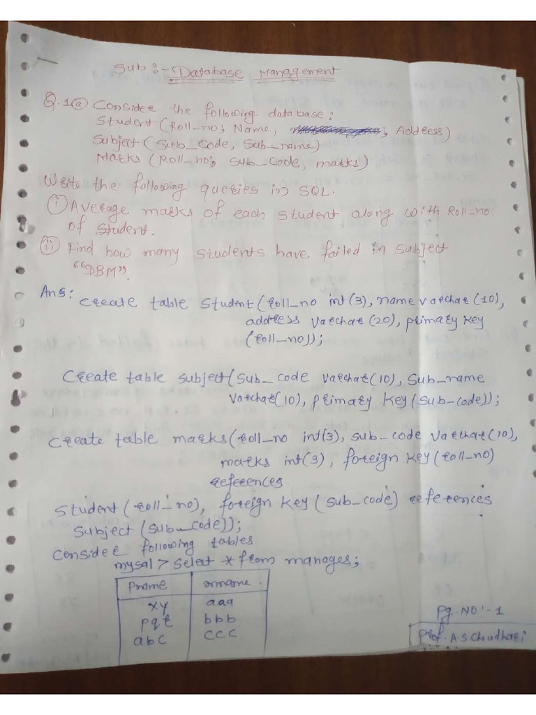 DBM End Sem Paper Model Answer | PDF DBM End Sem Paper Model Answer | PDF