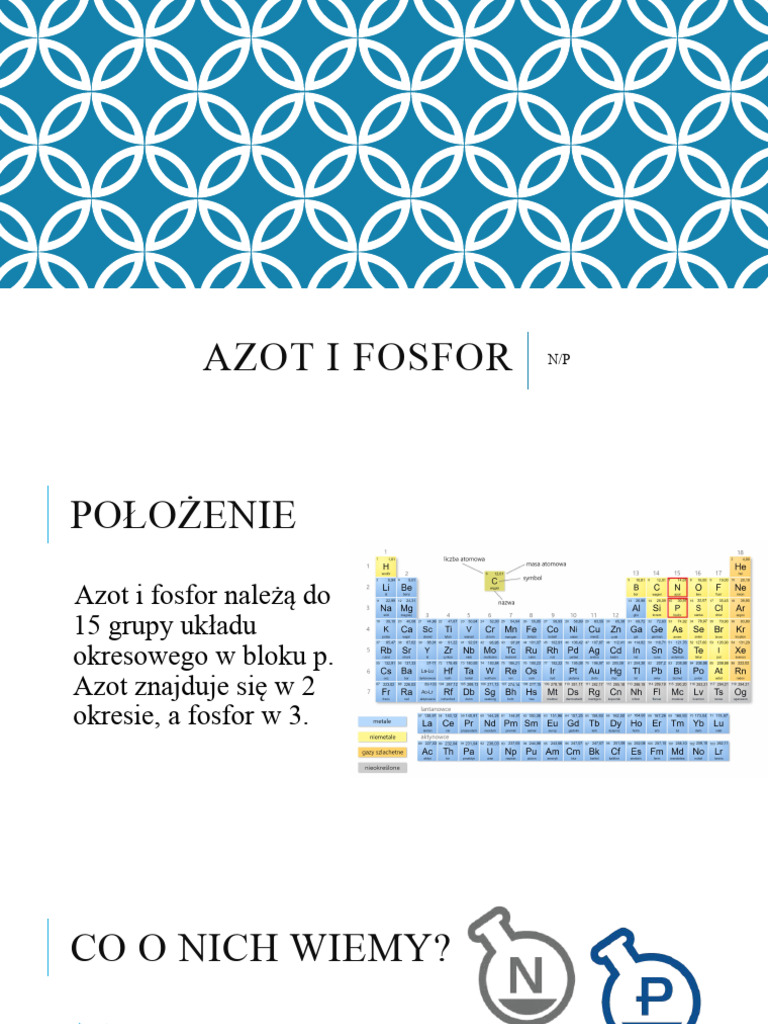 Azot I Fosfor | PDF