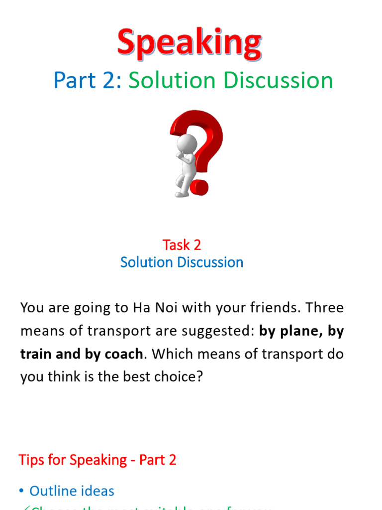 Introduction To Speaking-Part 2 | PDF