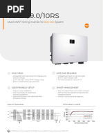 Inverter SG150CX Specification | PDF | Power Supply | Power Inverter