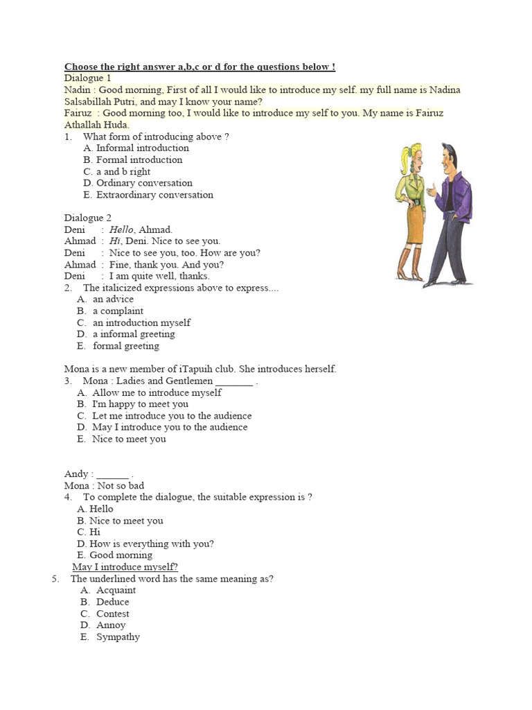 Choose The Right Answer A | PDF | Linguistics | Linguistic Morphology