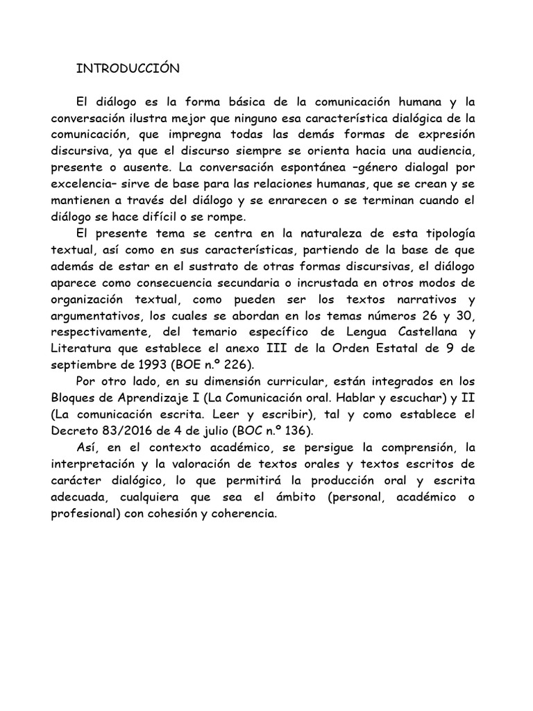 Rita Maza - Introducción y Conclusión Del Tema EL TEXTO DIALÓGICO ...