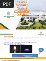 Class 8 Science: Combustion & Flames | PDF | Combustion | Fires