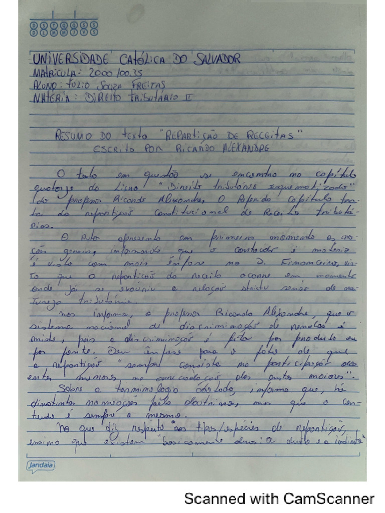 Resumo de Texto 08 | PDF