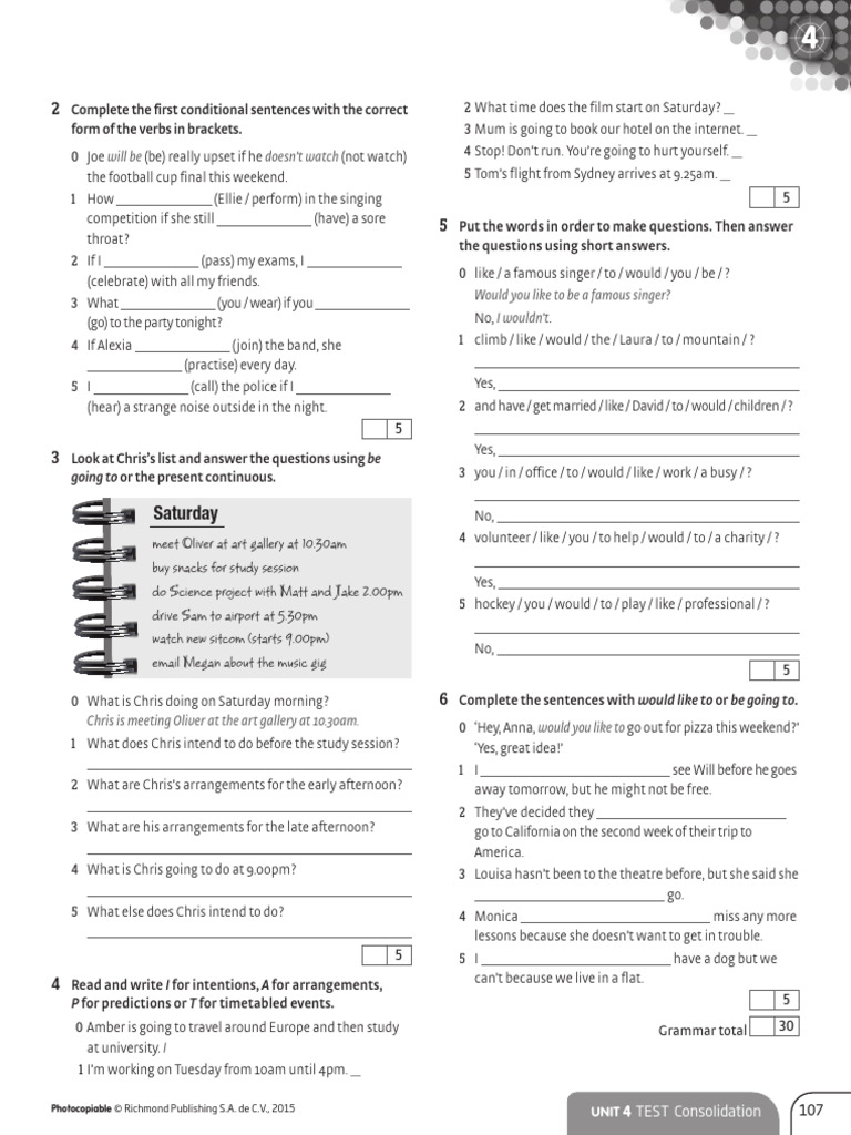 Achievers B1 Test Unit 4 Consolidation | PDF Achievers B1 Test Unit 4 Consolidation | PDF