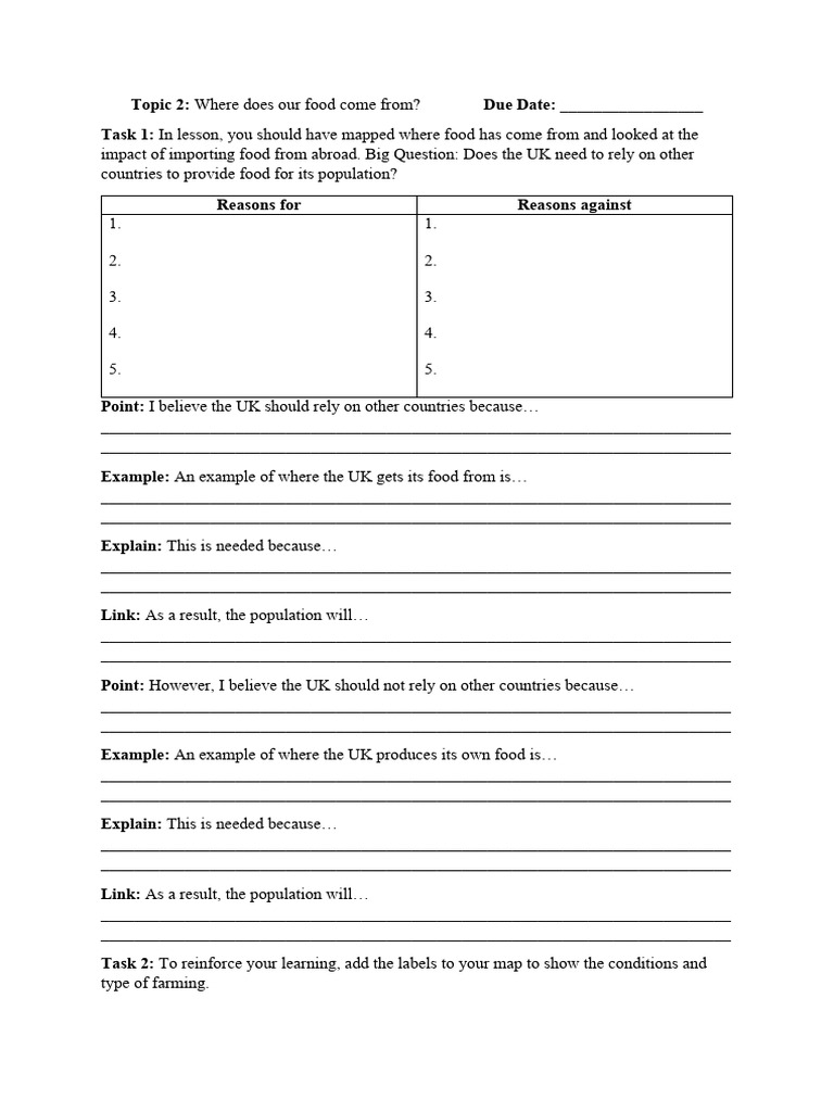 HL Booklet AUT 2 Y7 | PDF | Agriculture | Natural Environment
