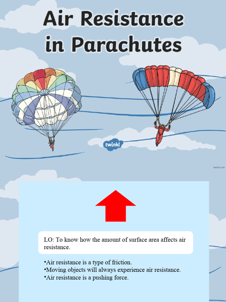 Air Resistance and Parachutes | PDF | Drag (Physics) | Force