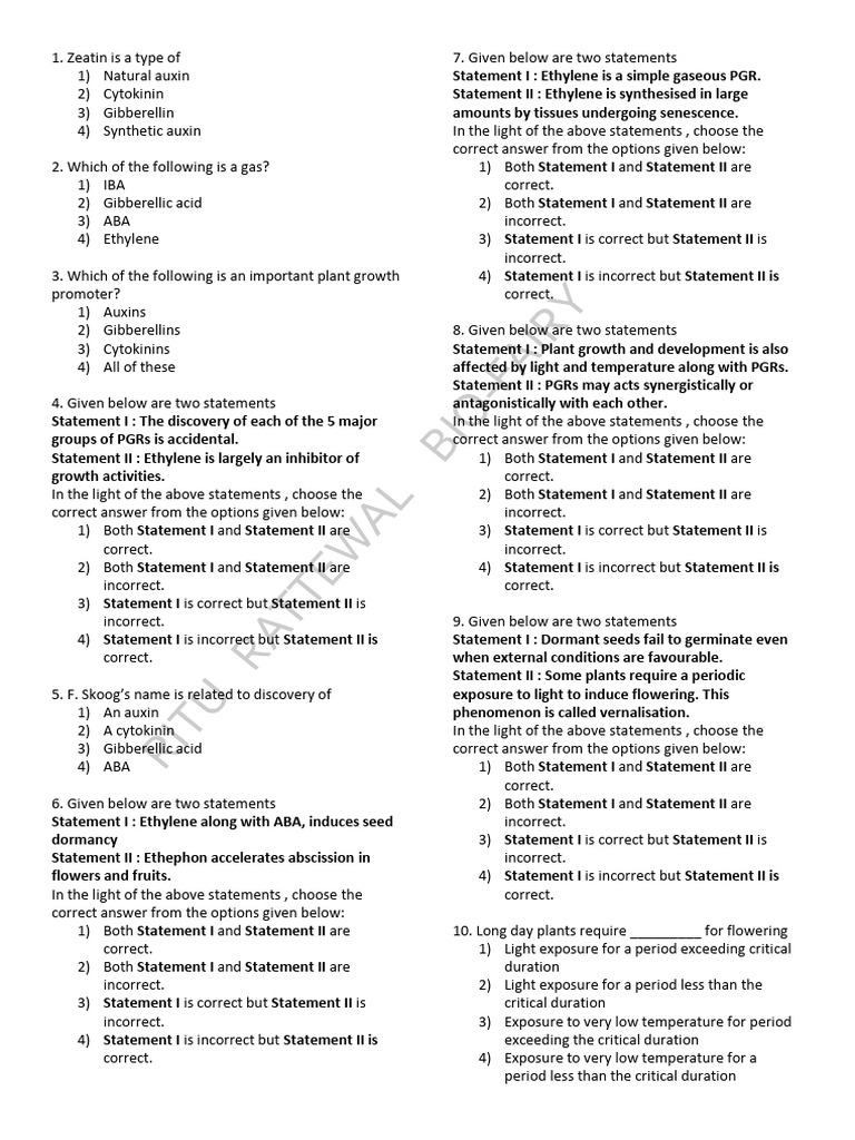 Auxins and Plant Growth Regulators | PDF | Plant Hormone | Auxin