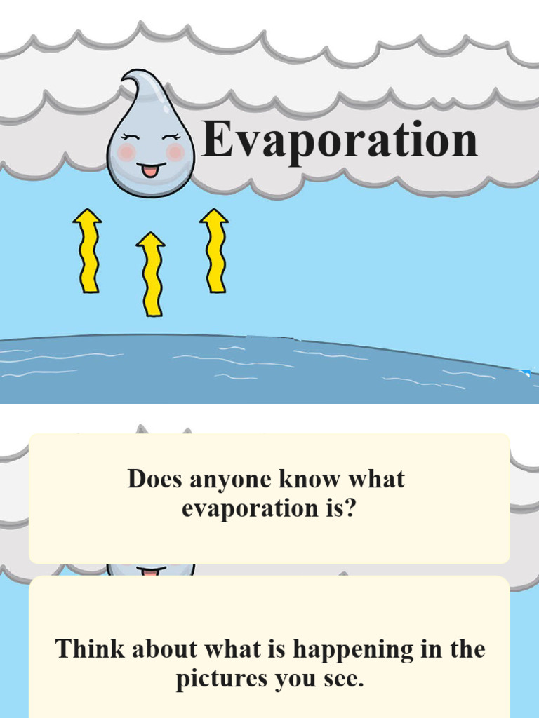 Evaporation Powerpoint | PDF | Evaporation | Water