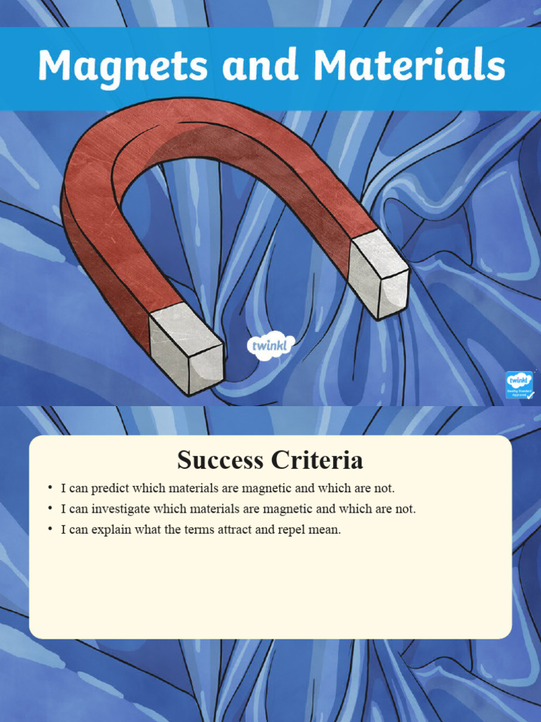 t2 S 1340 Magnets and Materials Powerpoint - Ver - 2 | Download Free ...