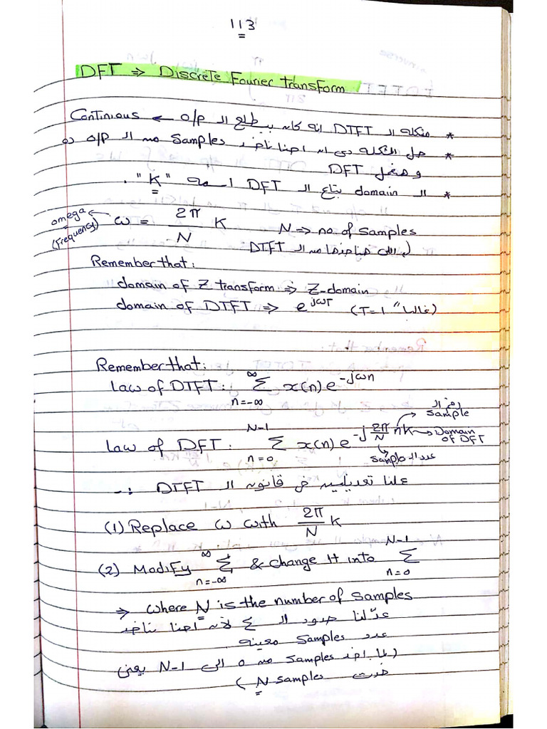 Part (09) - DFT | PDF