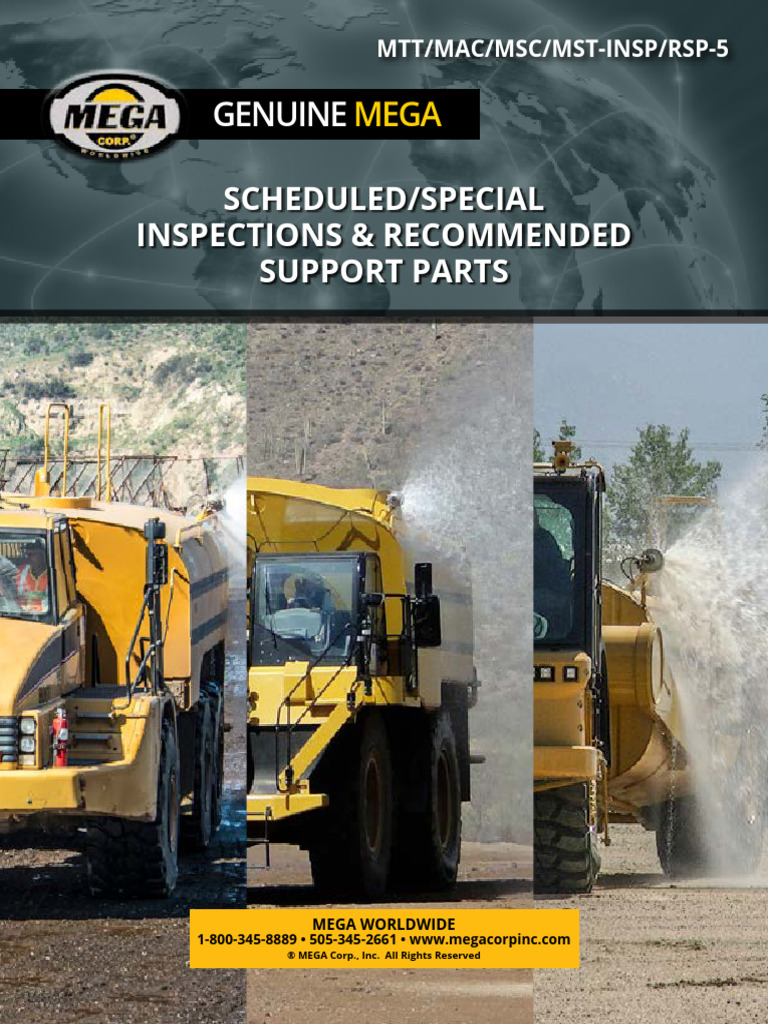 Mega Water Tank Insp RSP 5 | PDF | Leak | Pump