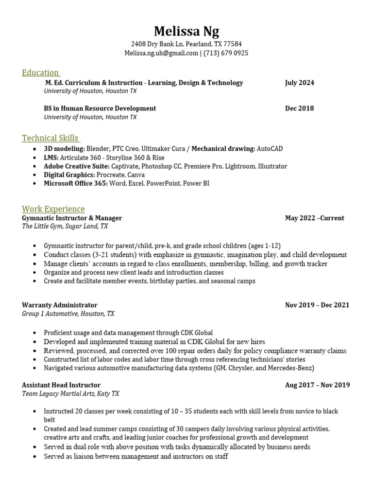 Melissa-Ng-Resume 2023 | PDF