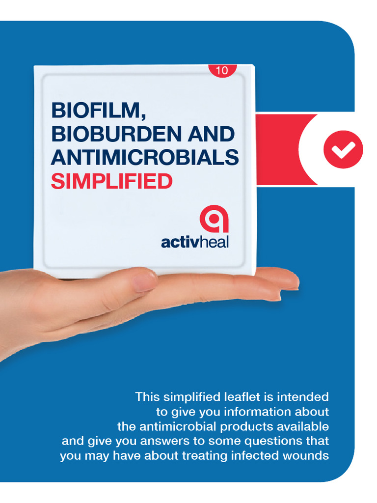 Biofilm Bioburden and Antimicrobials | PDF | Biofilm | Wound