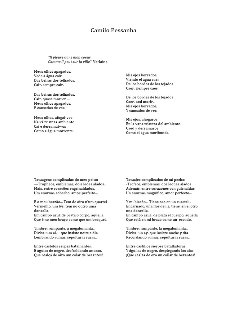 Camilo Pessanha | PDF Camilo Pessanha | PDF