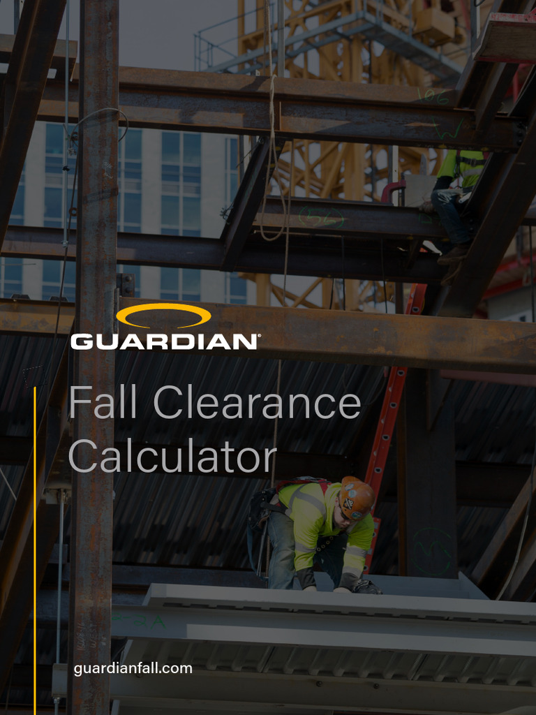 Fall Clearance Guide for Safety Pros | PDF