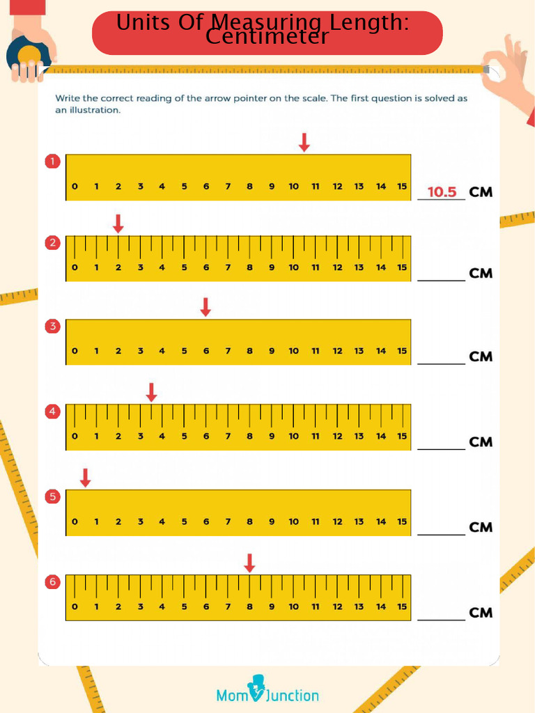 Measurement Worksheet 3 Page 1 Min | PDF | Metrology | Length